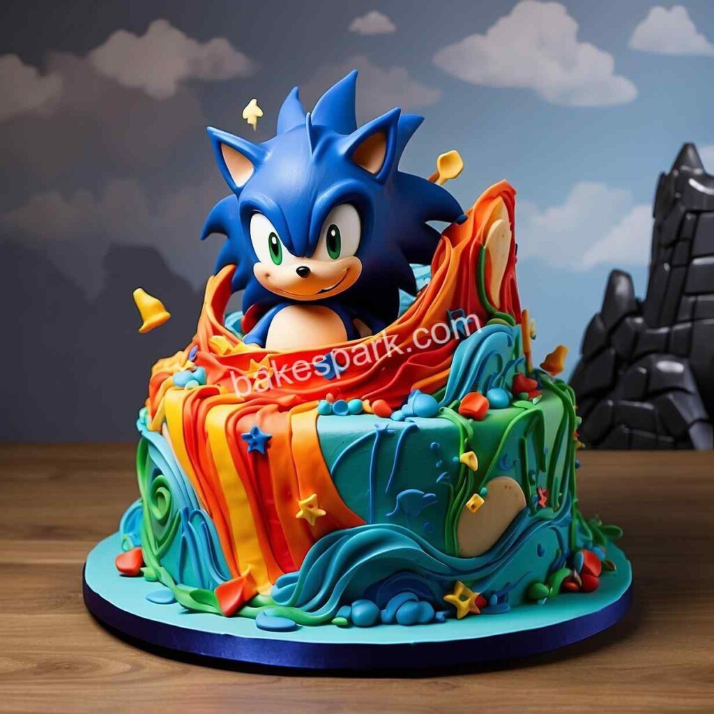 51 Sonic The Hedgehog Cake Design Ideas [GALLERY] - BakeSpark