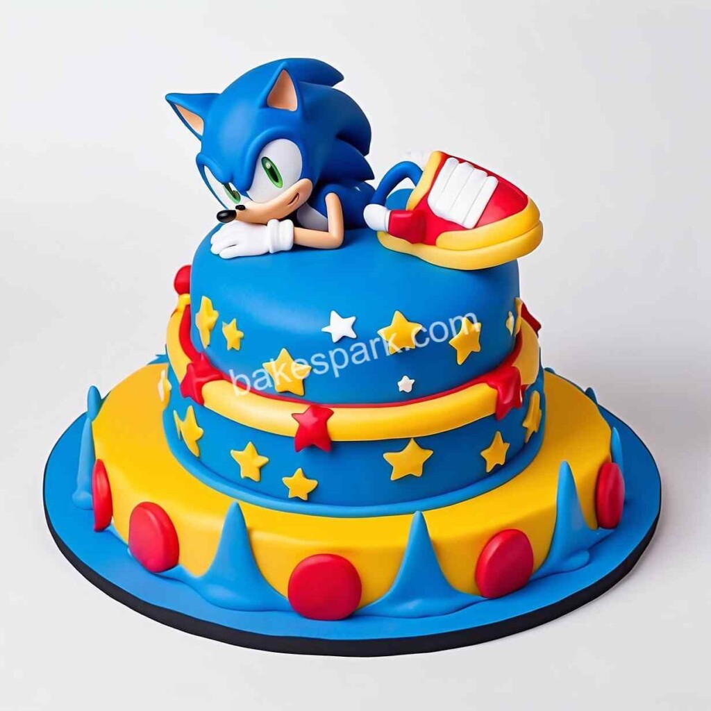 51 Sonic The Hedgehog Cake Design Ideas [GALLERY] - BakeSpark