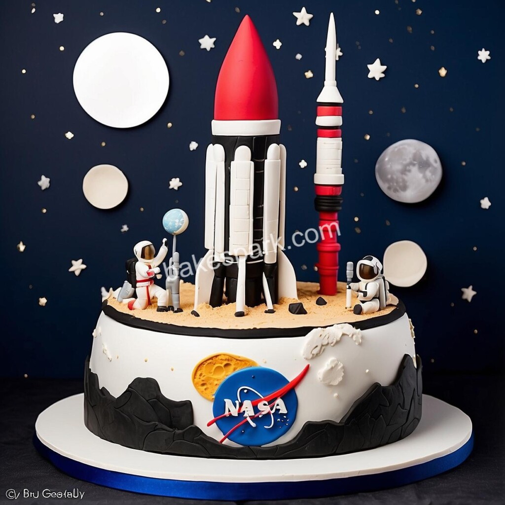 36 Space-Themed Cake Design Ideas [GALLERY] - BakeSpark