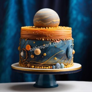 36 Space-Themed Cake Design Ideas [GALLERY] - BakeSpark