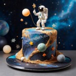 36 Space-Themed Cake Design Ideas [GALLERY] - BakeSpark