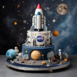 36 Space-Themed Cake Design Ideas [GALLERY] - BakeSpark