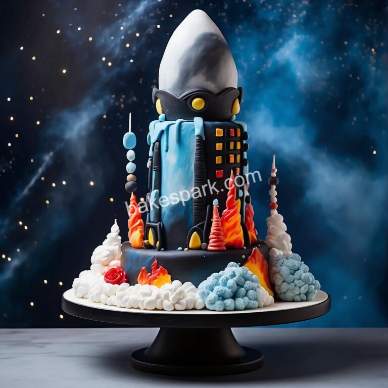 36 Space-Themed Cake Design Ideas [GALLERY] - BakeSpark