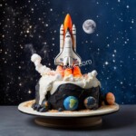 36 Space-Themed Cake Design Ideas [GALLERY] - BakeSpark