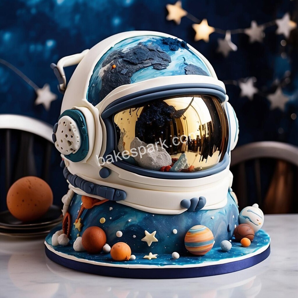 36 Space-Themed Cake Design Ideas [GALLERY] - BakeSpark