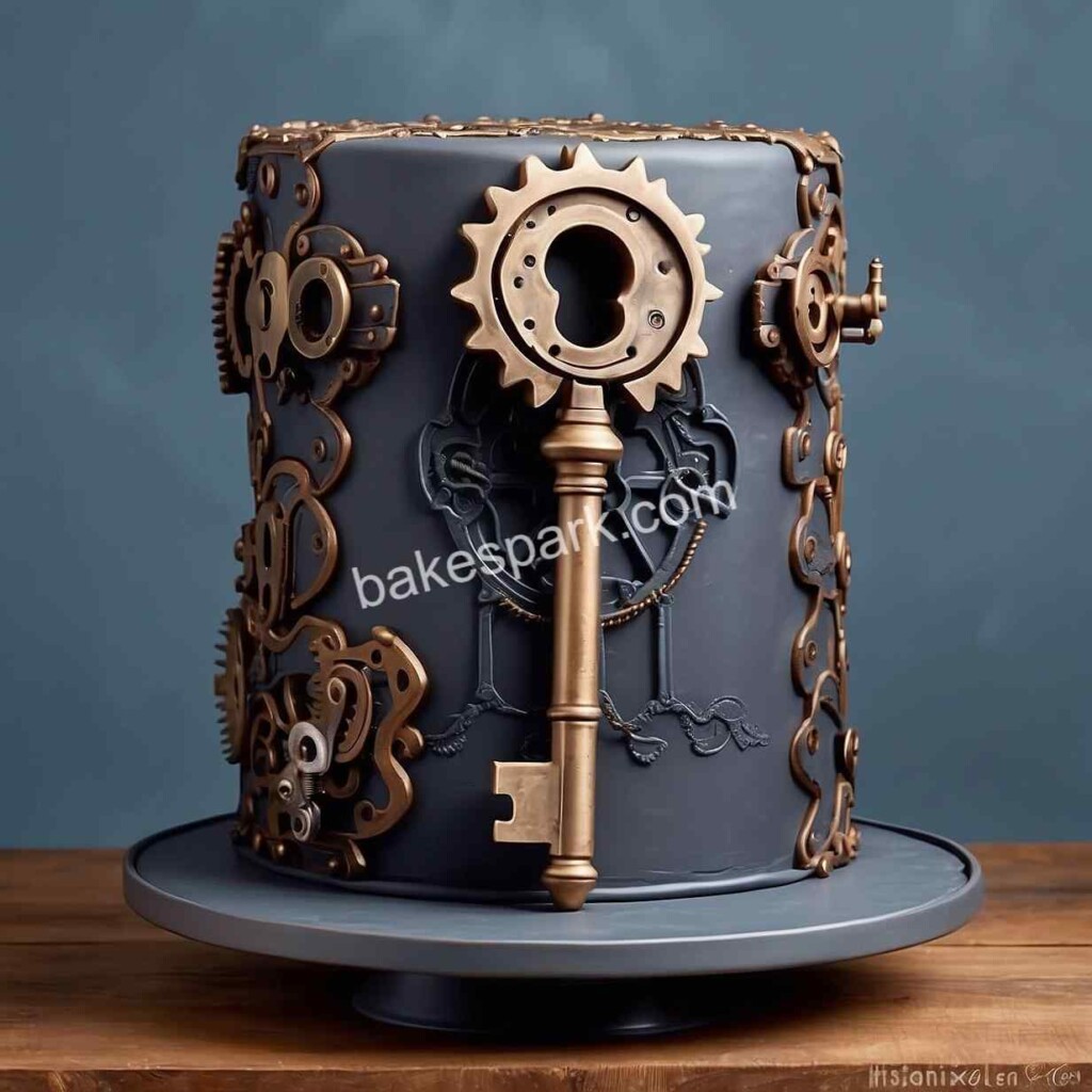 41 Steampunk Cake Design Ideas [GALLERY] - BakeSpark