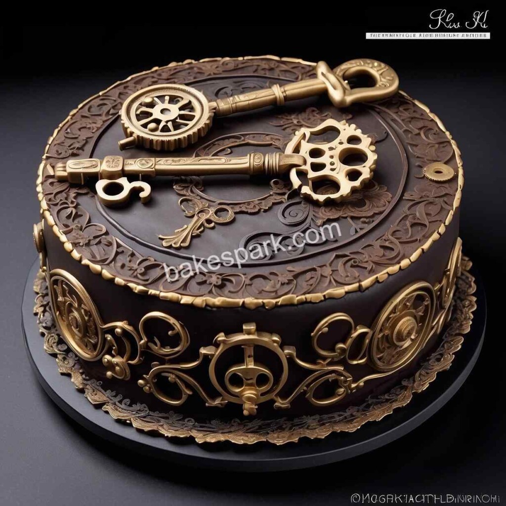 41 Steampunk Cake Design Ideas [GALLERY] - BakeSpark
