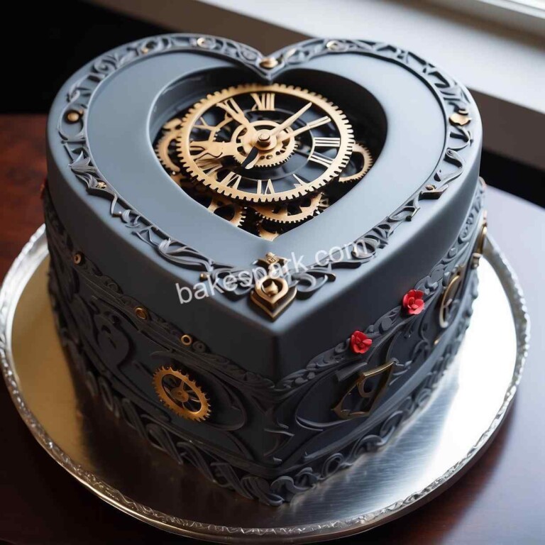 41 Steampunk Cake Design Ideas [GALLERY] - BakeSpark