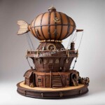 41 Steampunk Cake Design Ideas [GALLERY] - BakeSpark
