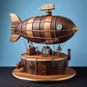 41 Steampunk Cake Design Ideas [GALLERY] - BakeSpark