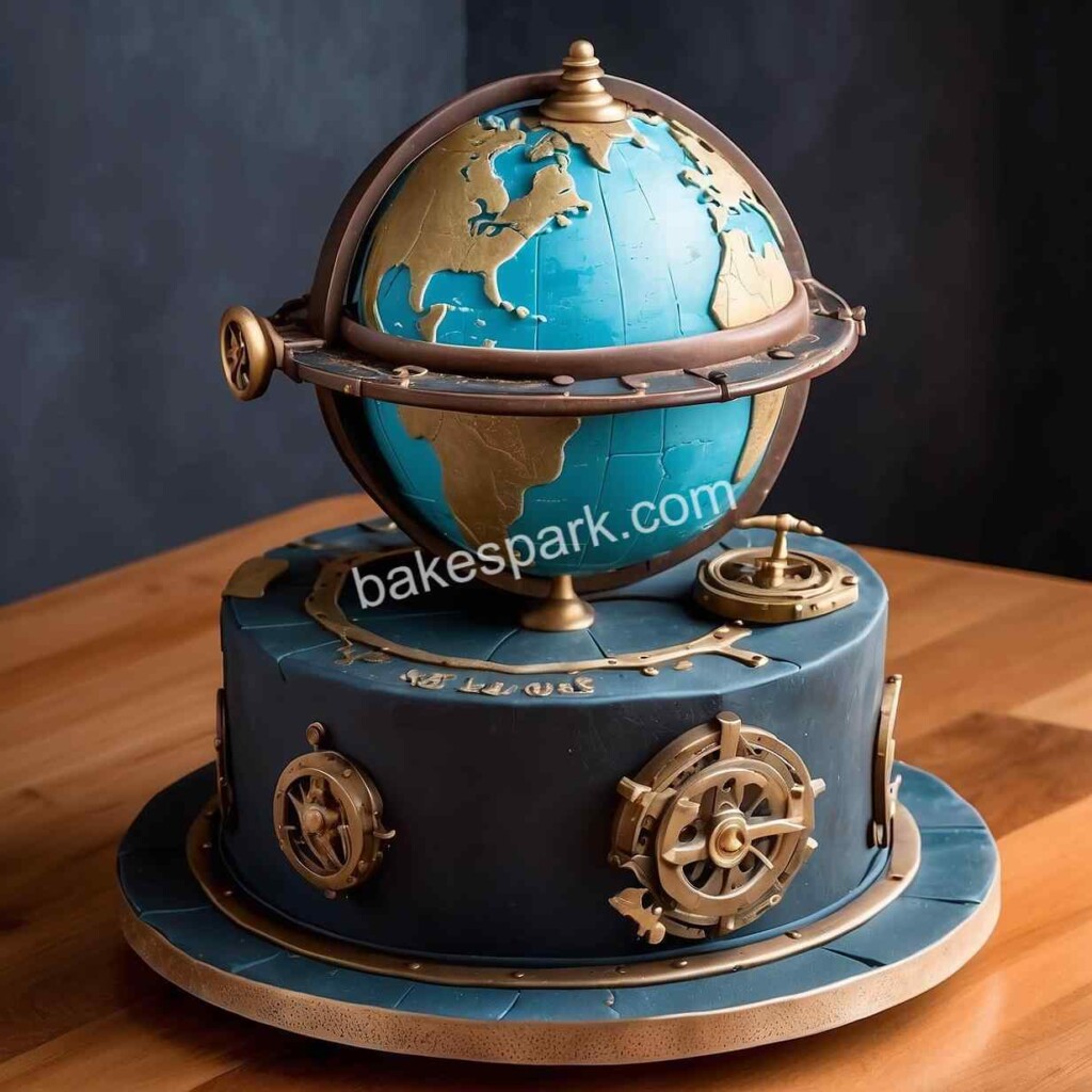 41 Steampunk Cake Design Ideas [GALLERY] - BakeSpark