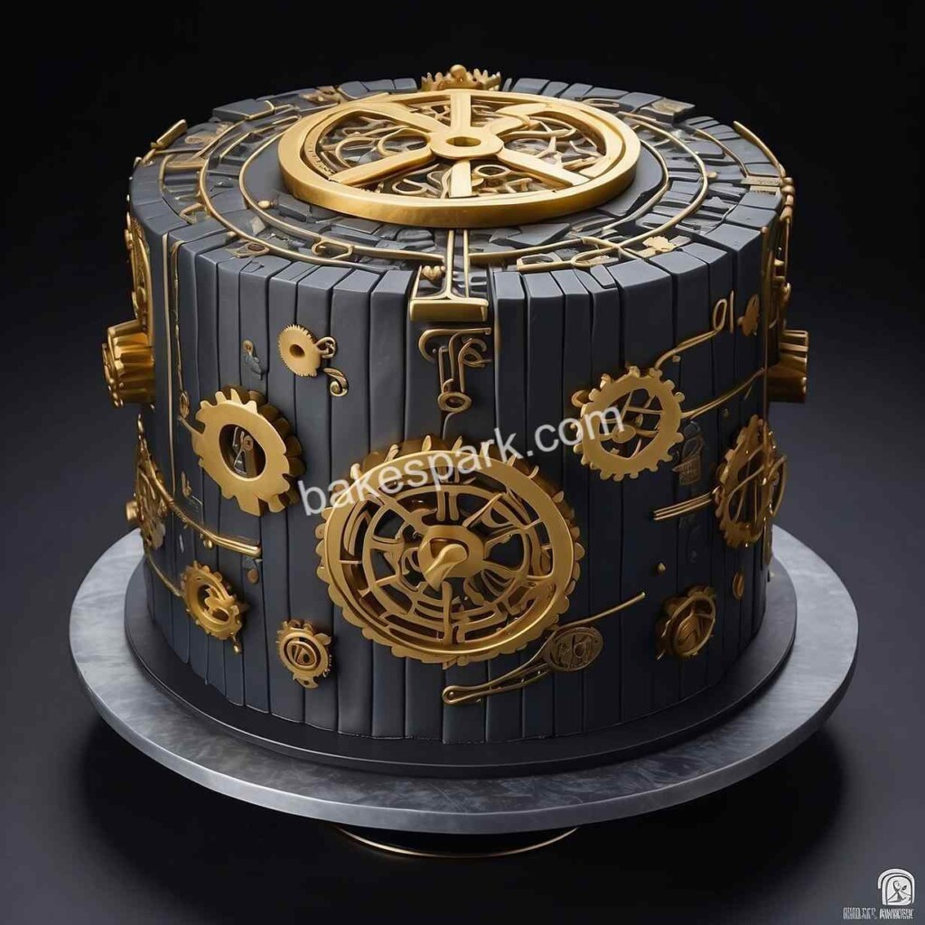 41 Steampunk Cake Design Ideas [GALLERY] - BakeSpark