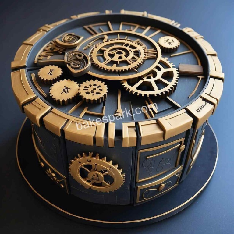41 Steampunk Cake Design Ideas [GALLERY] - BakeSpark