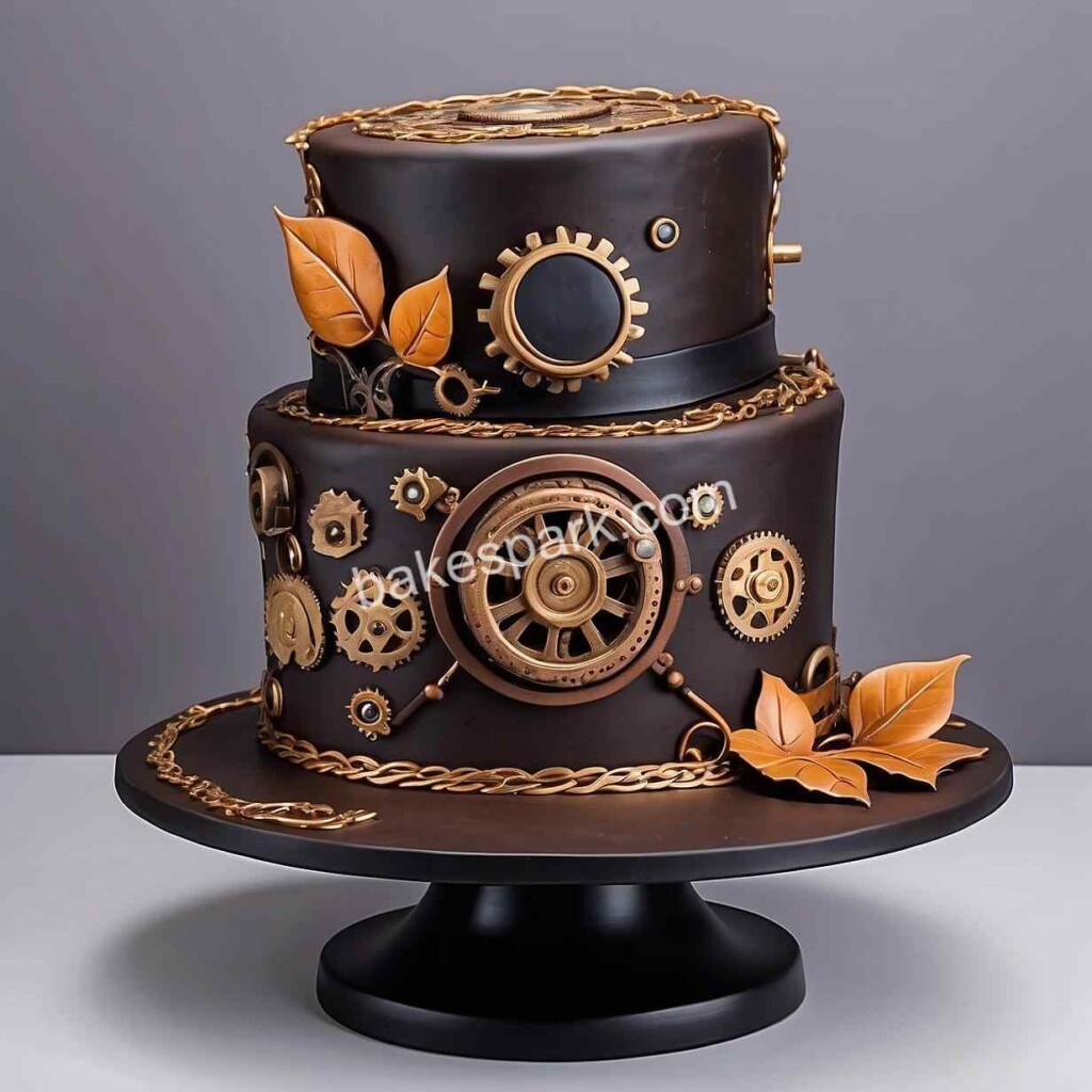 41 Steampunk Cake Design Ideas [GALLERY] - BakeSpark