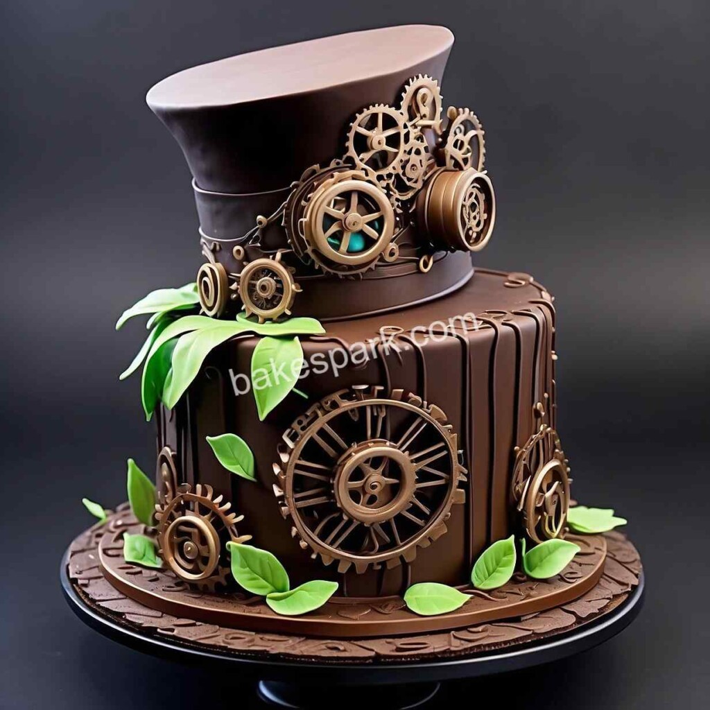 41 Steampunk Cake Design Ideas [GALLERY] - BakeSpark