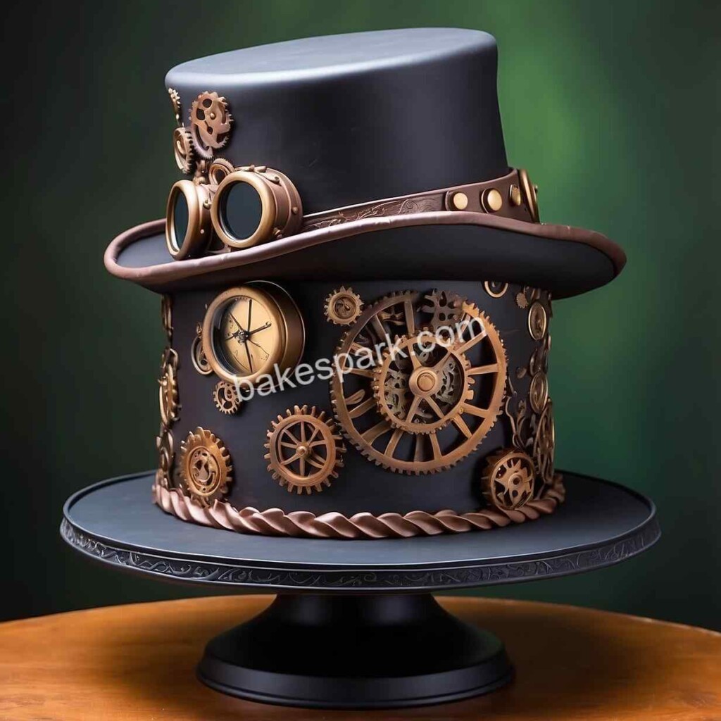 41 Steampunk Cake Design Ideas [GALLERY] - BakeSpark