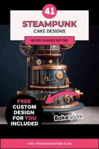 41 Steampunk Cake Design Ideas [GALLERY] - BakeSpark