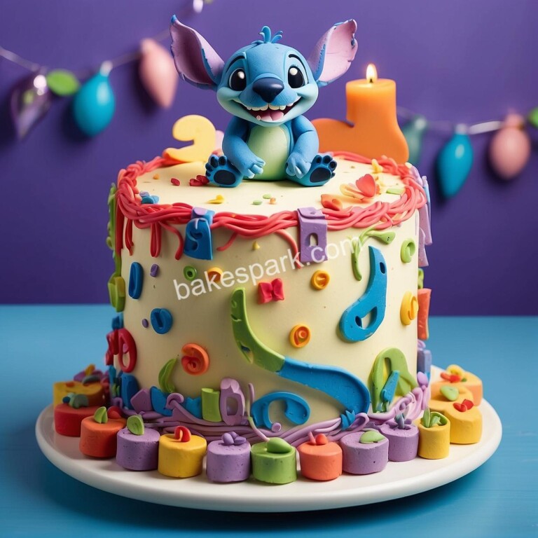 23 Stitch Cake Design Ideas [GALLERY] - BakeSpark