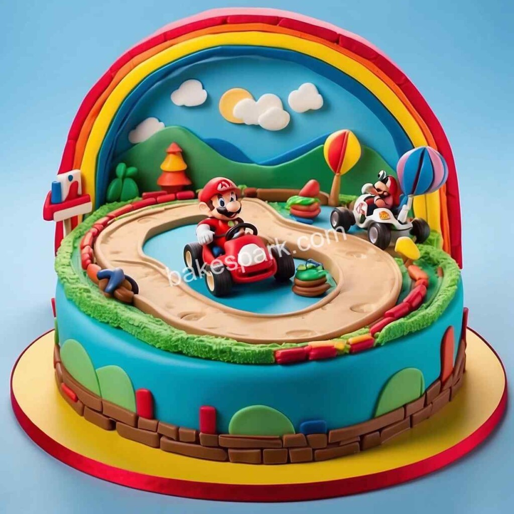 29 Super Mario Cake Design Ideas [GALLERY] - BakeSpark
