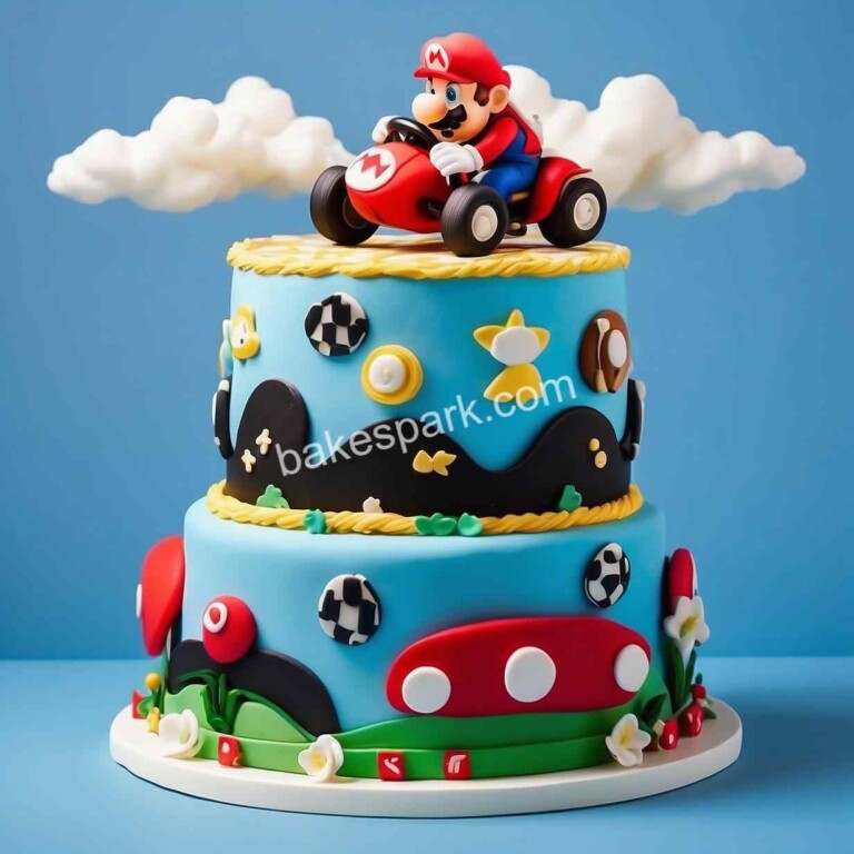 29 Super Mario Cake Design Ideas [GALLERY] - BakeSpark