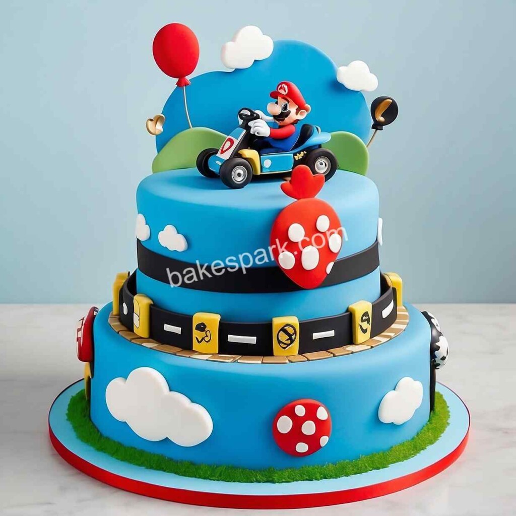 29 Super Mario Cake Design Ideas [GALLERY] - BakeSpark