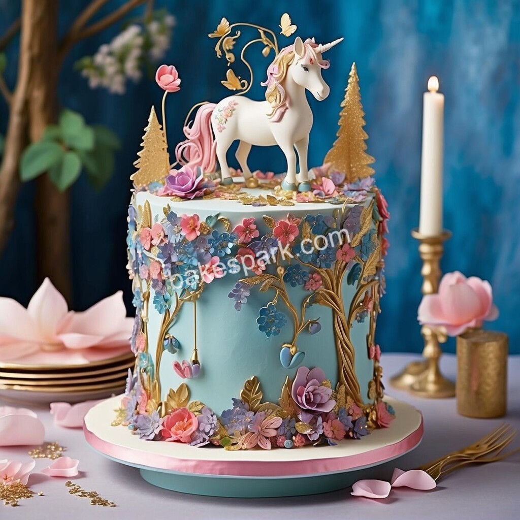 36 Unicorn Cake Design Ideas [GALLERY] - BakeSpark