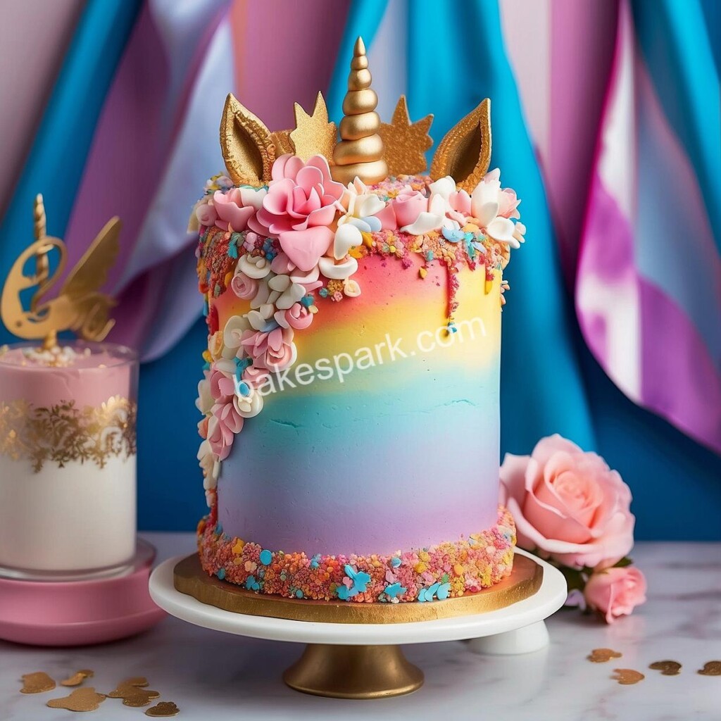 36 Unicorn Cake Design Ideas [GALLERY] - BakeSpark