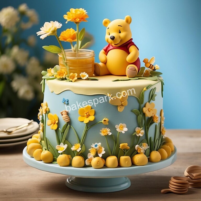 28 Winnie-The-Pooh Cake Design Ideas [GALLERY] - BakeSpark