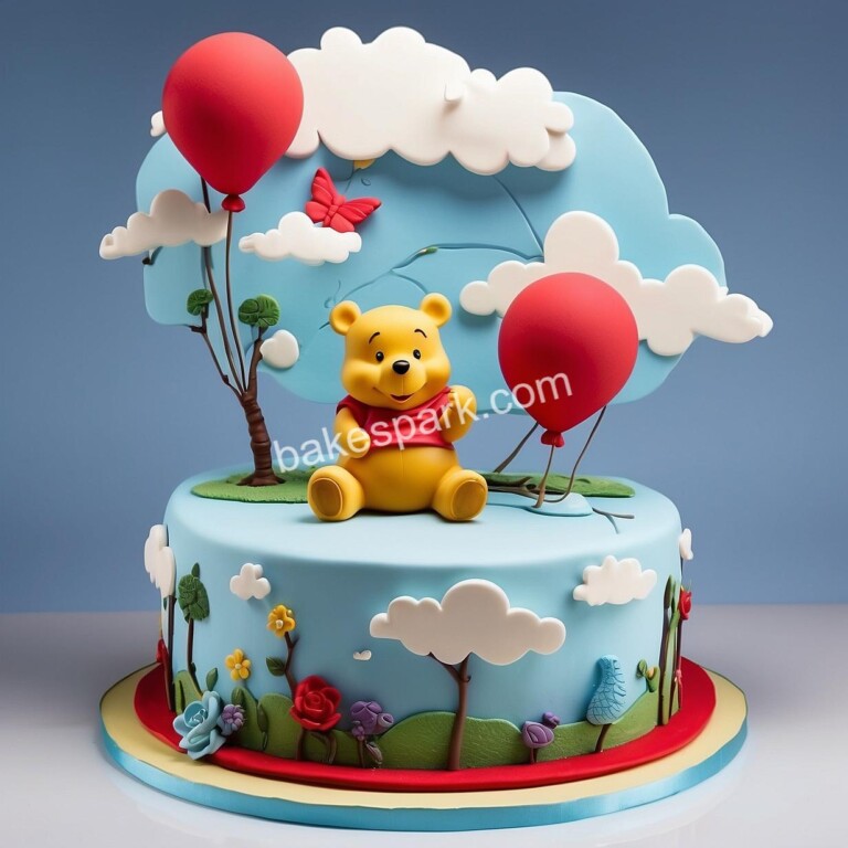 28 Winnie-The-Pooh Cake Design Ideas [GALLERY] - BakeSpark