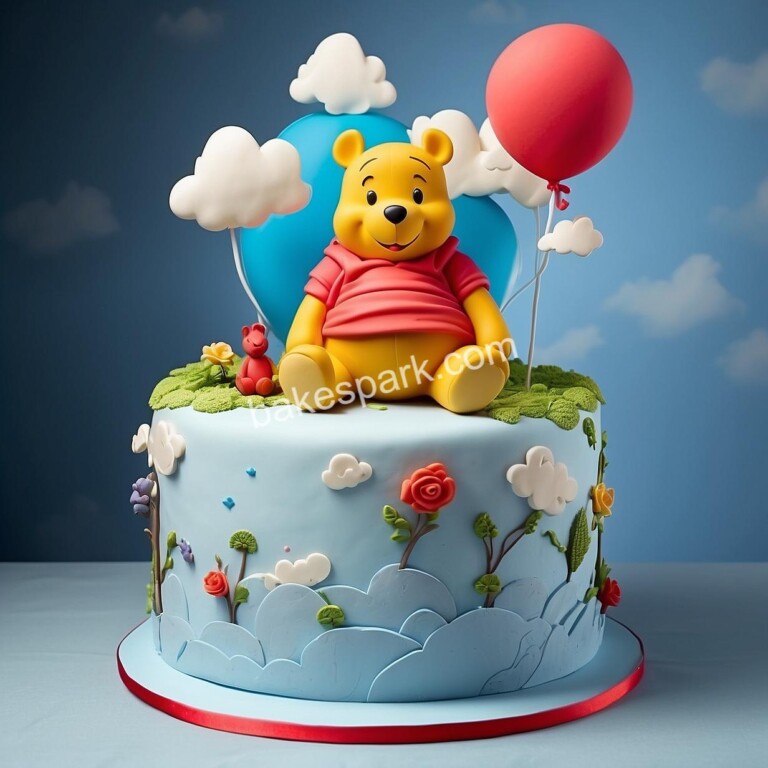 28 Winnie-The-Pooh Cake Design Ideas [GALLERY] - BakeSpark