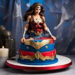 14 Wonder Woman Cake Design Ideas [GALLERY] - BakeSpark