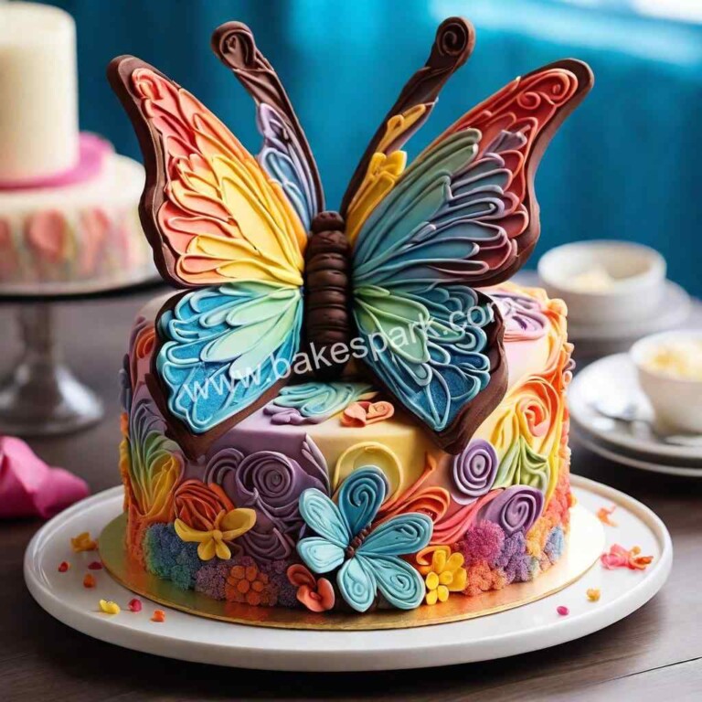 29 Butterfly Cake Design Ideas [GALLERY] - BakeSpark