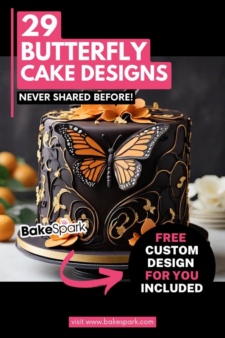 29 Butterfly Cake Design Ideas [GALLERY] - BakeSpark