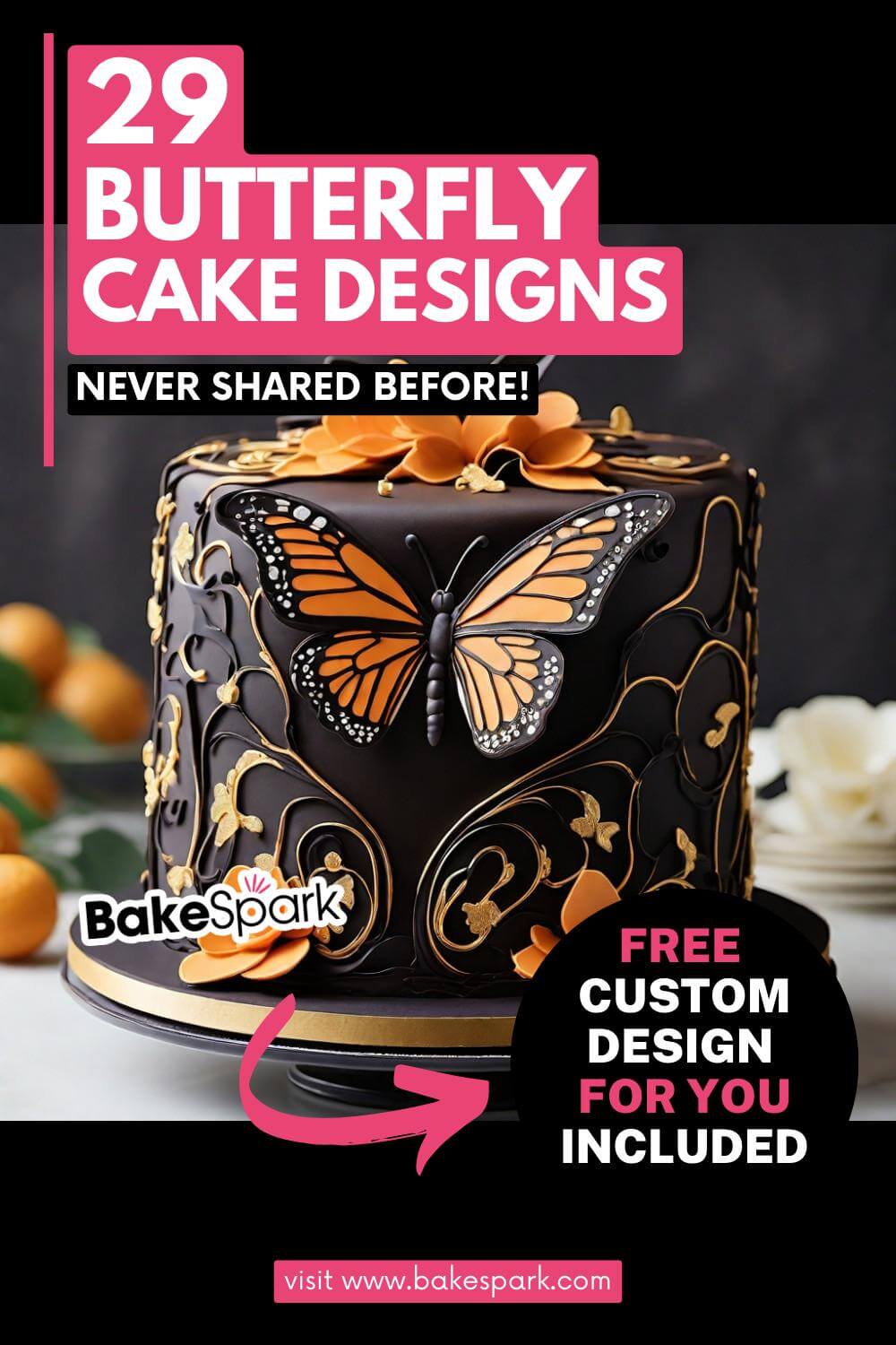 29 Butterfly Cake Design Ideas [GALLERY] - BakeSpark