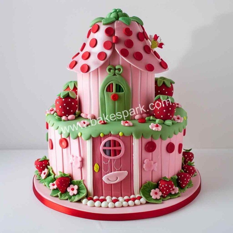 28 Strawberry Cake Design Ideas - BakeSpark