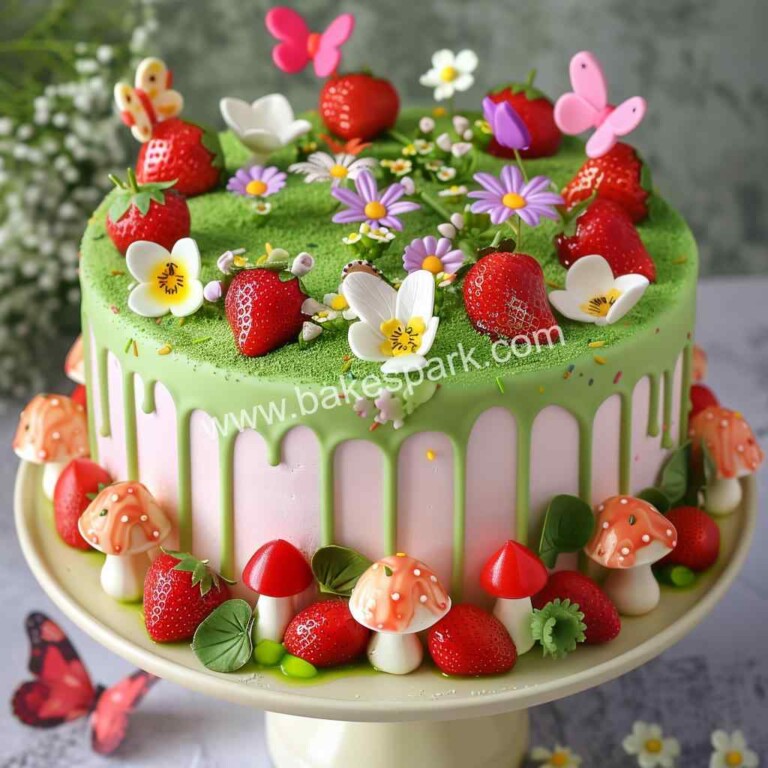 28 Strawberry Cake Design Ideas - BakeSpark