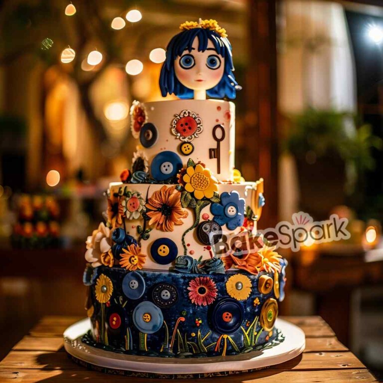 21 Coraline Cake Design Ideas [GALLERY] - BakeSpark