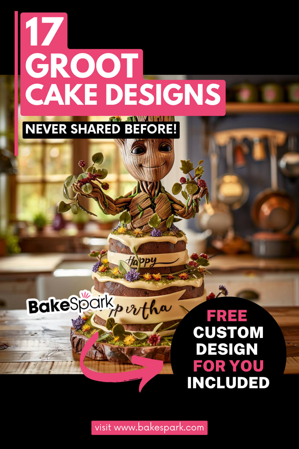 17 Groot Cake Design Ideas [GALLERY] - BakeSpark