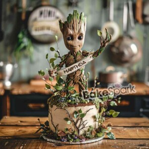 17 Groot Cake Design Ideas [GALLERY] - BakeSpark