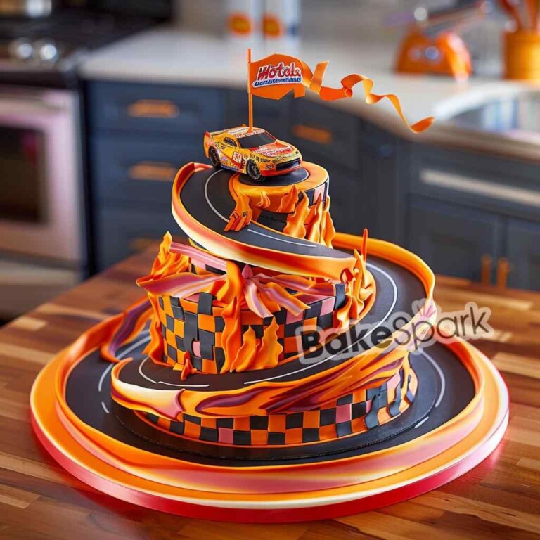 27 Hot Wheels Cake Design Ideas [GALLERY] - BakeSpark