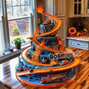 27 Hot Wheels Cake Design Ideas [GALLERY] - BakeSpark