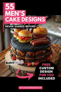 55 Men's Cake Design Ideas [GALLERY] - BakeSpark