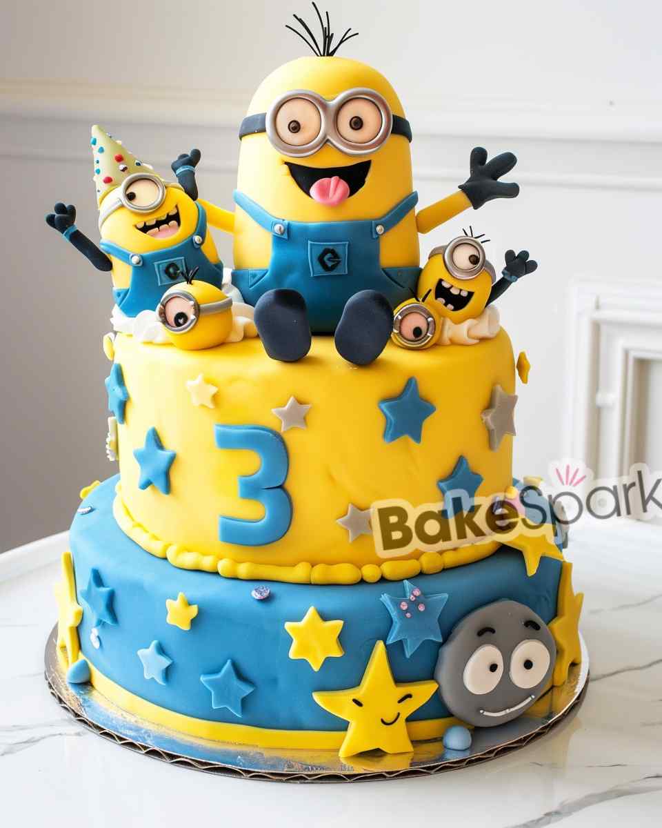 33 Minions Cake Design Ideas [GALLERY] - BakeSpark