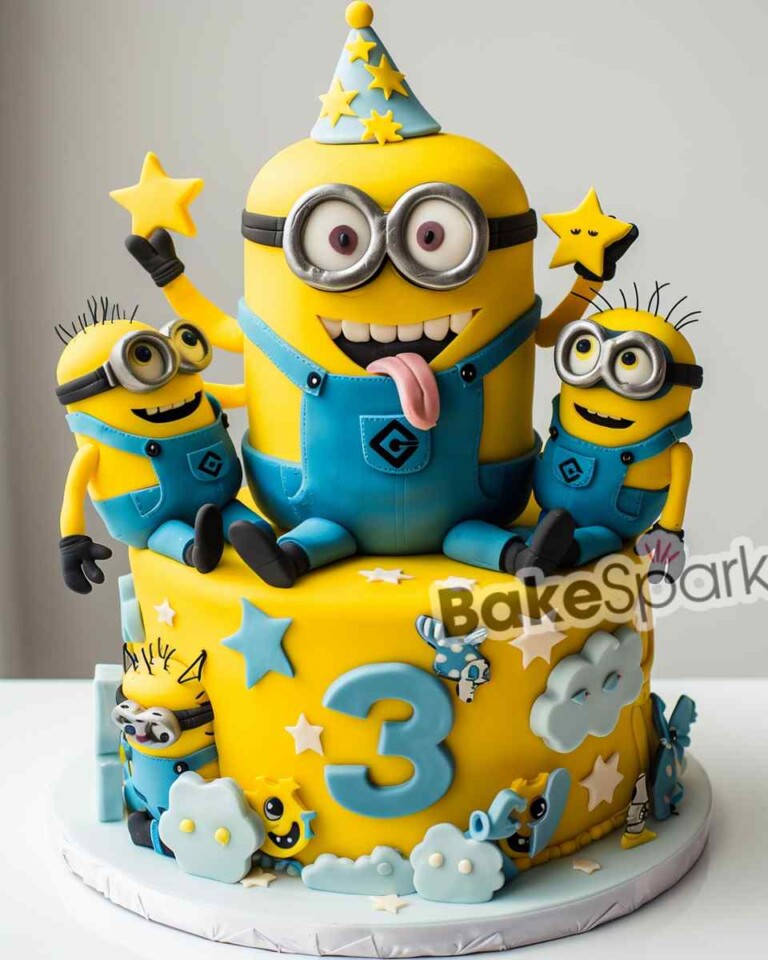 33 Minions Cake Design Ideas [GALLERY] - BakeSpark
