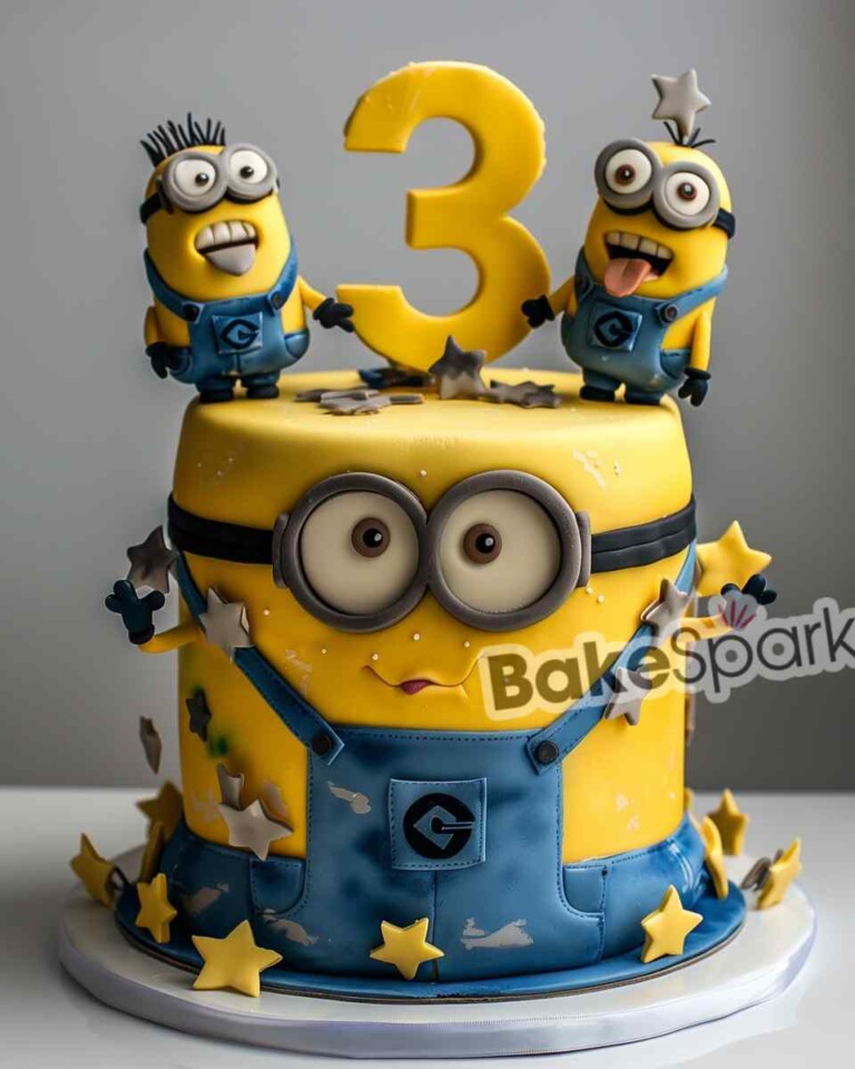 33 Minions Cake Design Ideas [GALLERY] - BakeSpark