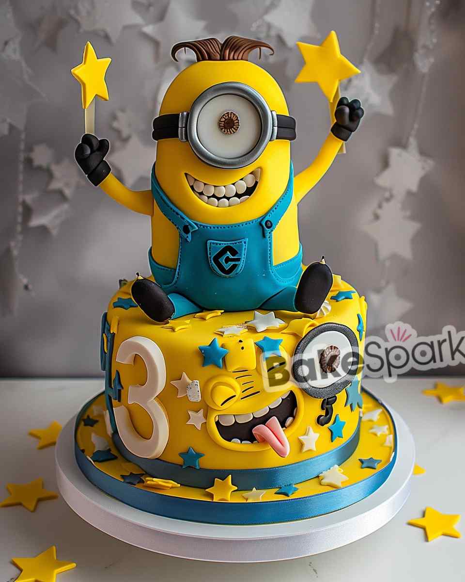 33 Minions Cake Design Ideas [GALLERY] - BakeSpark