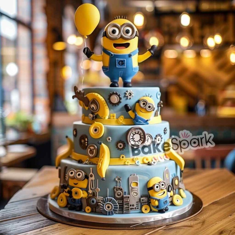 33 Minions Cake Design Ideas [GALLERY] - BakeSpark