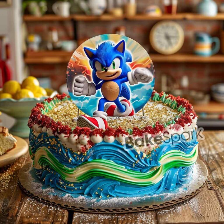 51 Sonic The Hedgehog Cake Design Ideas [GALLERY] - BakeSpark