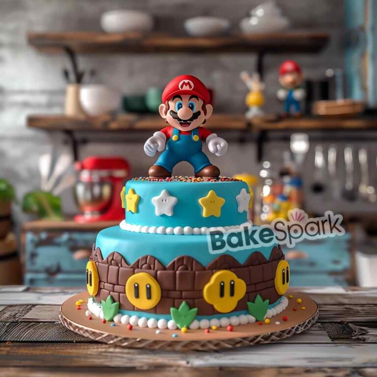 29 Super Mario Cake Design Ideas [GALLERY] - BakeSpark