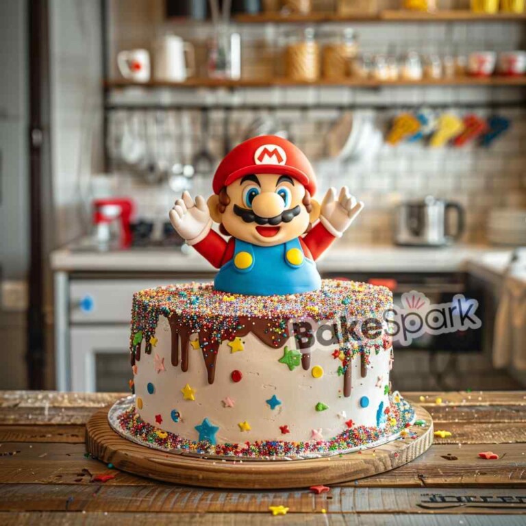29 Super Mario Cake Design Ideas [GALLERY] - BakeSpark
